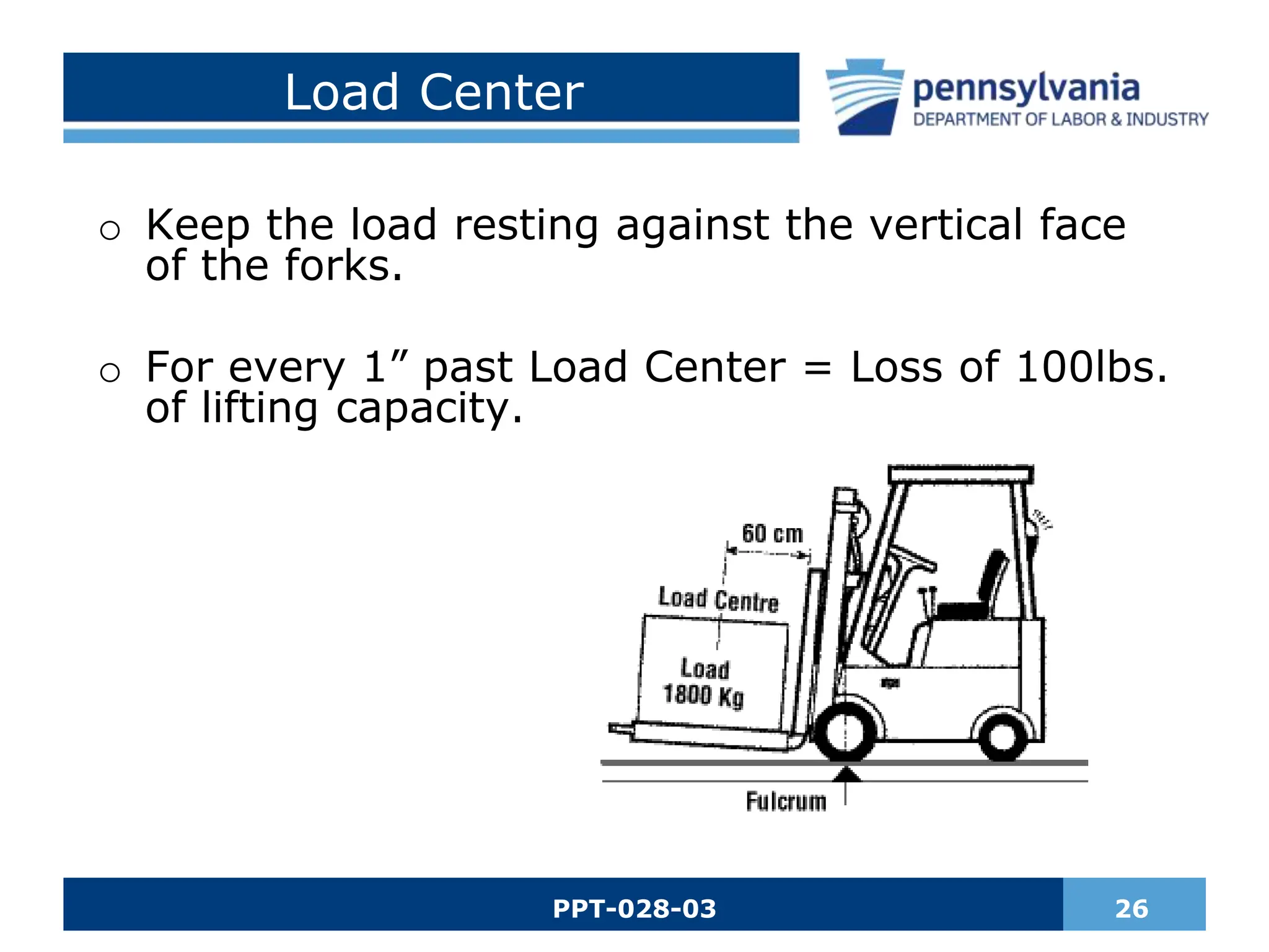 Powered Industrial Trucks Safety Training. | PPTX