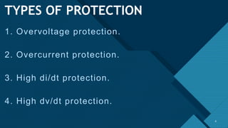 PROTECTION OF DEVICES POWER ELECTRONIC. | PPT