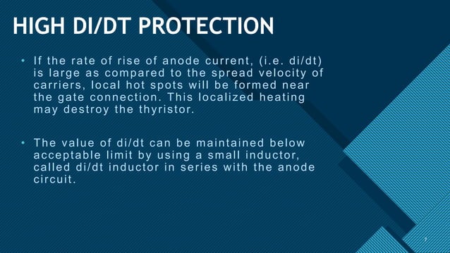 PROTECTION OF DEVICES POWER ELECTRONIC. | PPT