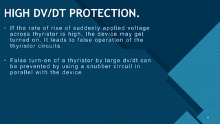 PROTECTION OF DEVICES POWER ELECTRONIC. | PPTX