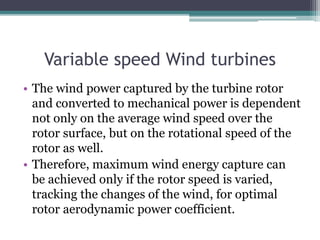 Power electronic converter in wind turbine | PPTX