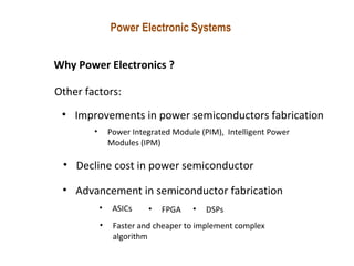 Power electronic drives ppt by sai amnoj | PPT