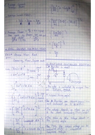 power electronics Rectification......pdf