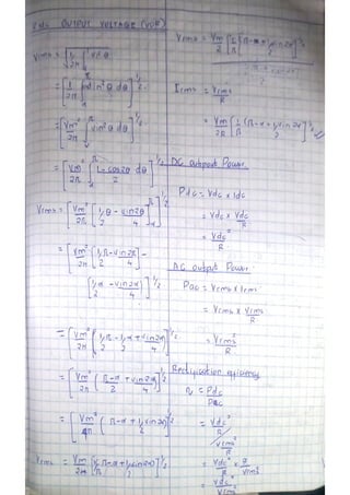 power electronics Rectification......pdf