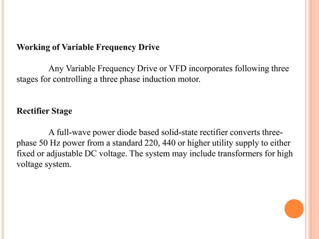 Braking and multi-quadrant operation of VSI drives,Cycloconverter based induction motor drive ...