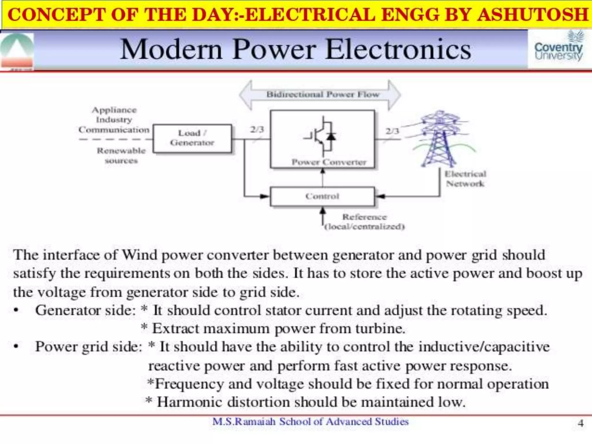 Power electronics BLOCK DIAGRAM | PPTX