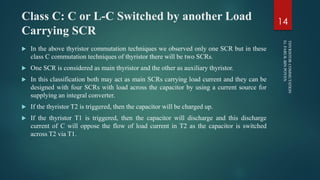 Power Electronics - Thyristor Commutation | PDF