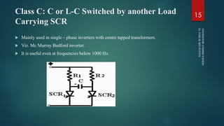 Power Electronics - Thyristor Commutation | PDF