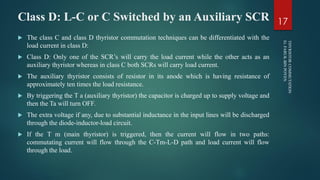 Power Electronics - Thyristor Commutation | PDF