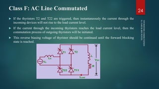 Power Electronics - Thyristor Commutation | PDF