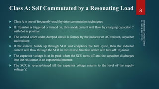 Power Electronics - Thyristor Commutation | PDF