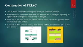 Power Electronics - DIAC & TRIAC | PDF