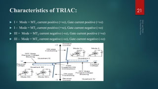 Power Electronics - DIAC & TRIAC | PDF