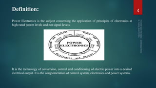 Power electronics Introduction | PDF