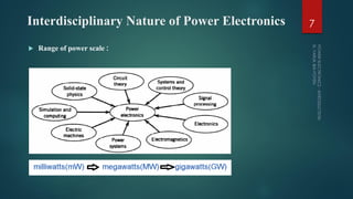 Power electronics Introduction | PDF
