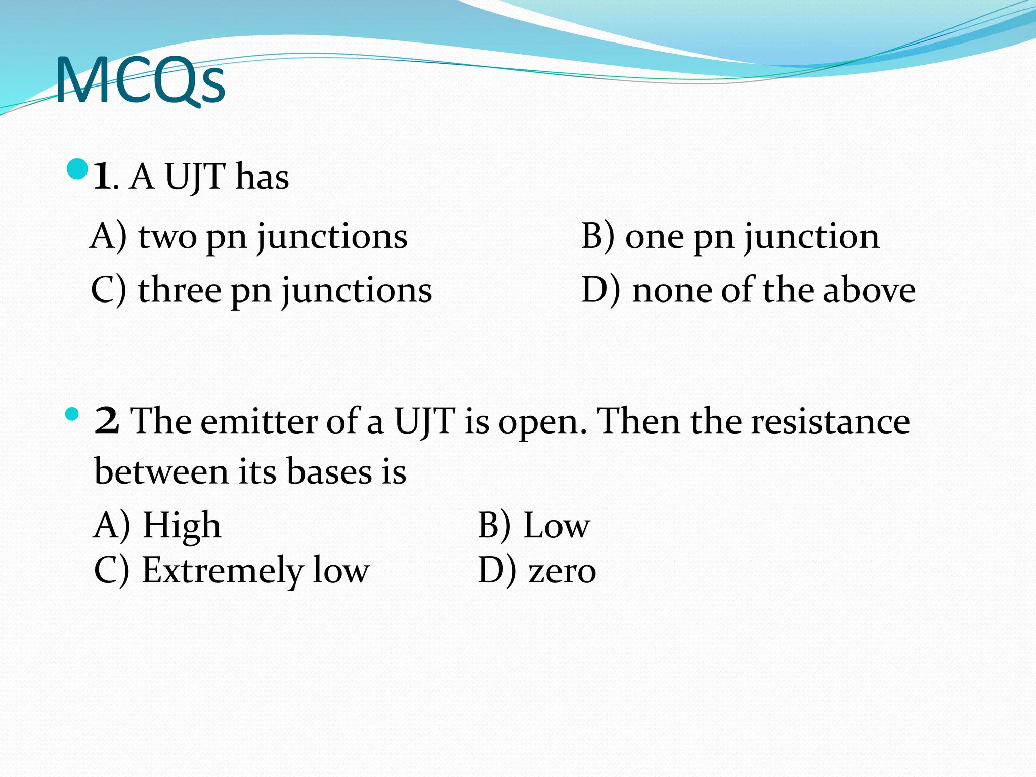 Power Electronics - UJT.pptx