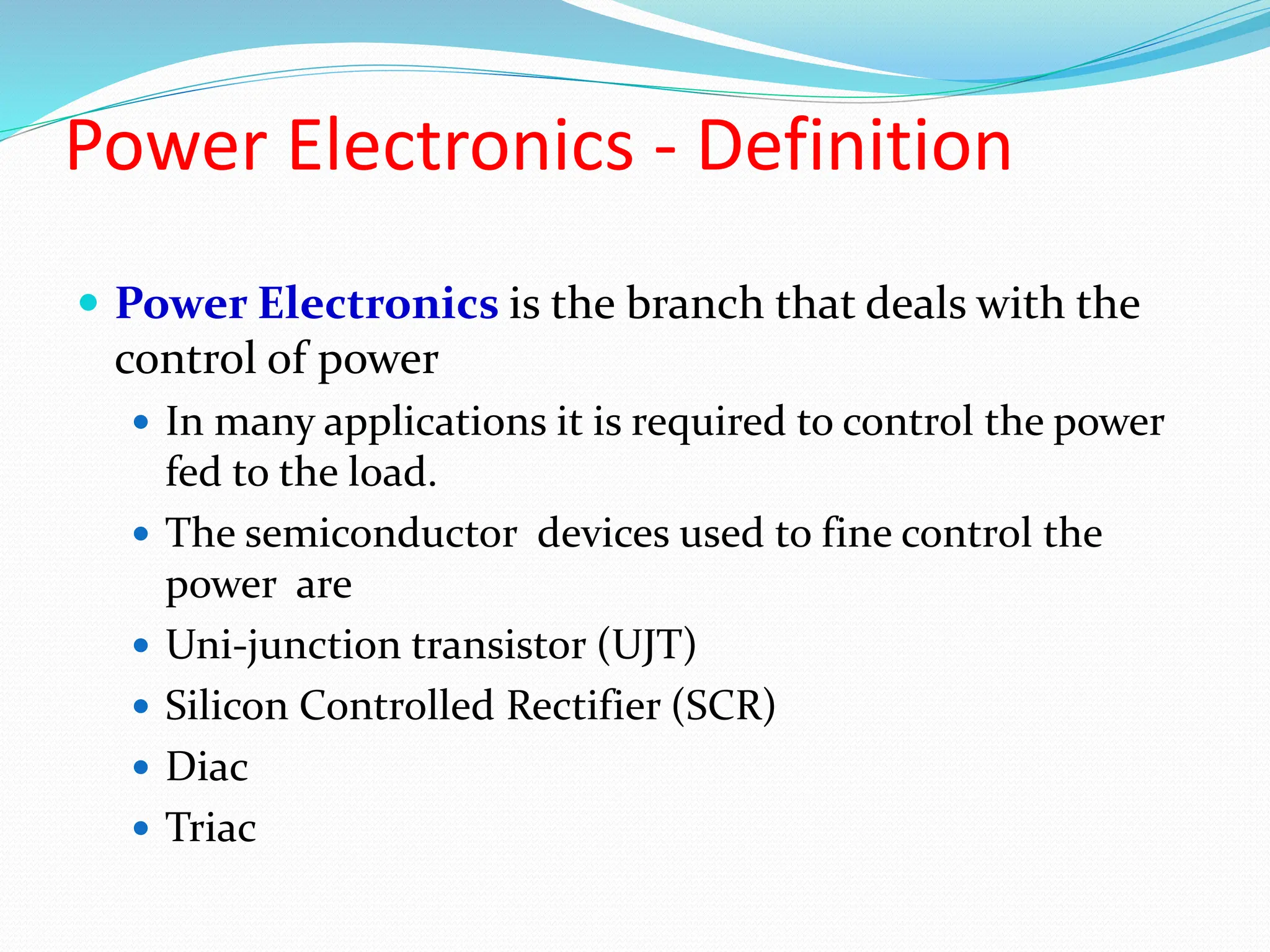 Power Electronics - UJT.pptx