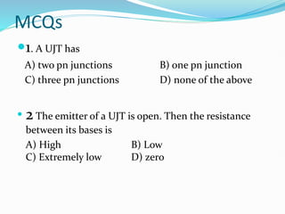 Power Electronics - UJT.pptx