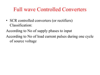 Power electronics phase control rectifier | PPT