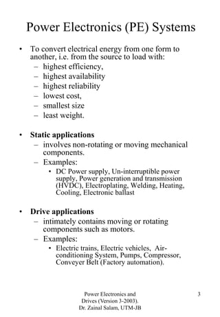 Power Electronics Basic by Engr.Rajesh Roy | PPT