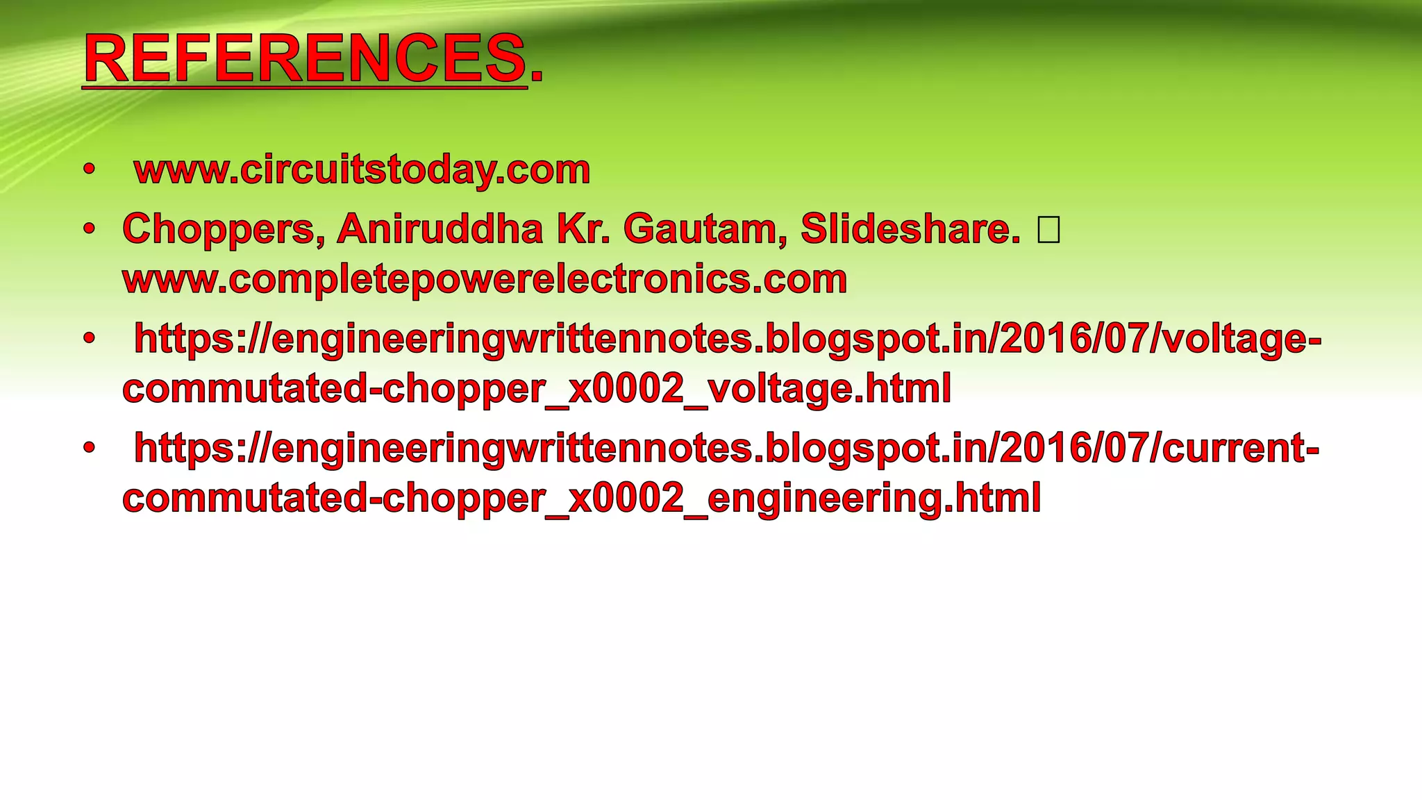 Chopper (dc-dc) | PPT