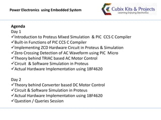 Power Electronics with Embedded System | PPTX