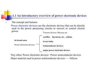 Power electronics | PPT