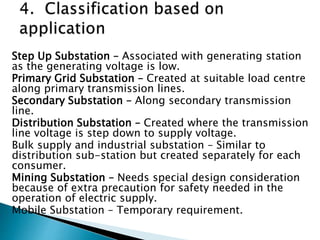 Types Of Substations | PPT