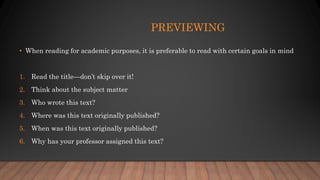 UNIVERSITY OF TORONTO- Writing courses | PPT