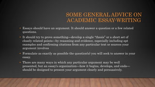 UNIVERSITY OF TORONTO- Writing courses | PPT
