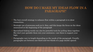 UNIVERSITY OF TORONTO- Writing courses | PPT