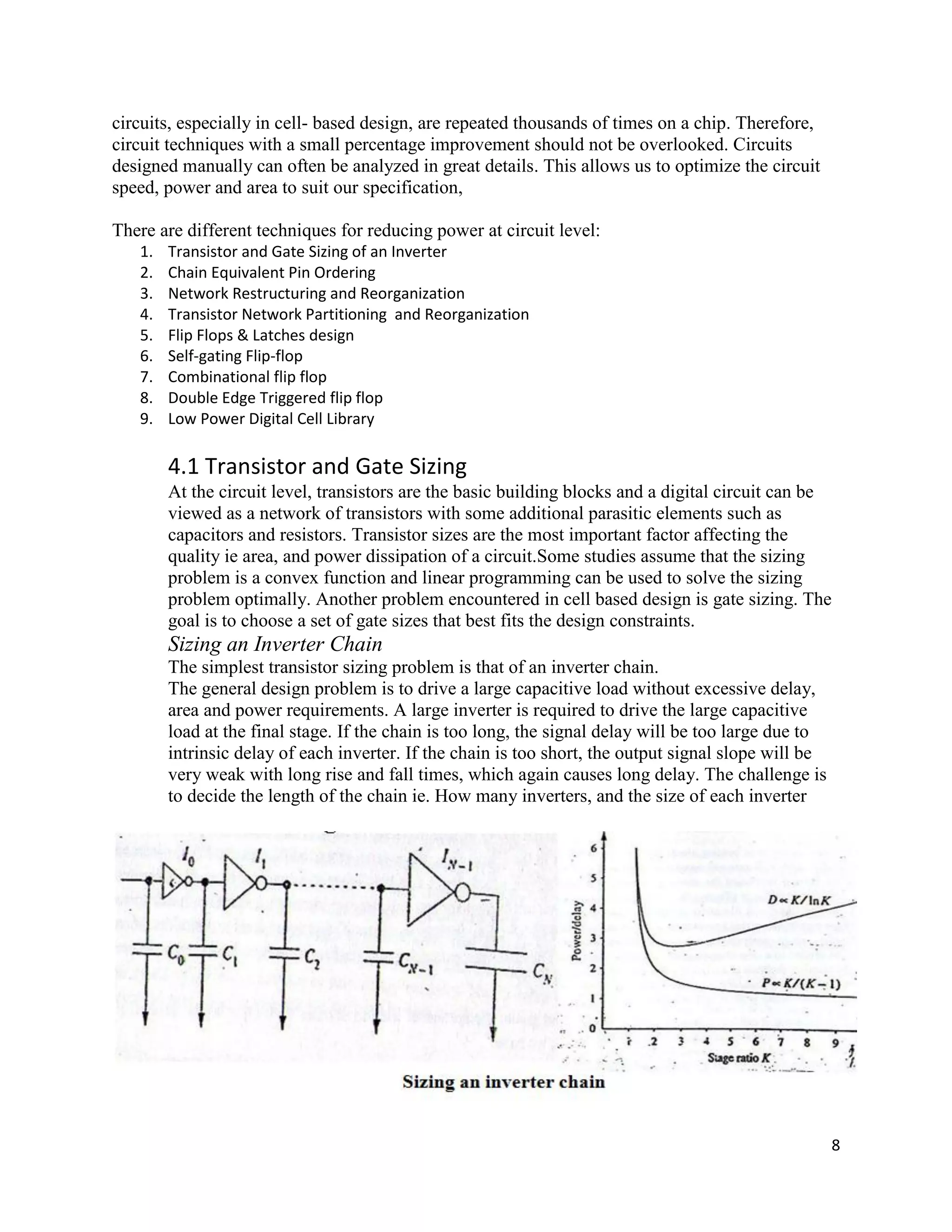 POWER CONSUMPTION AT CIRCUIT OR LOGIC LEVEL IN CIRCUIT | PDF