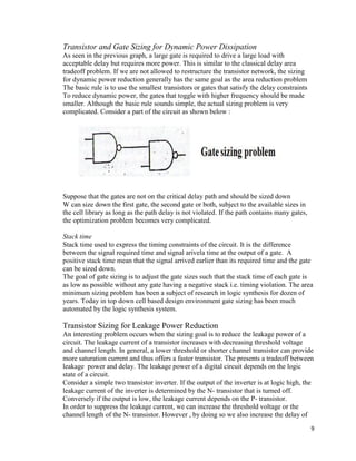 POWER CONSUMPTION AT CIRCUIT OR LOGIC LEVEL IN CIRCUIT | PDF