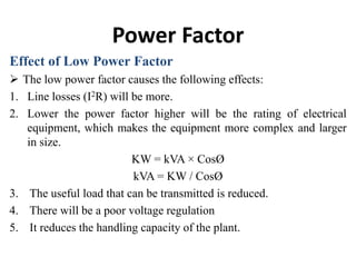 Power factor | PPTX