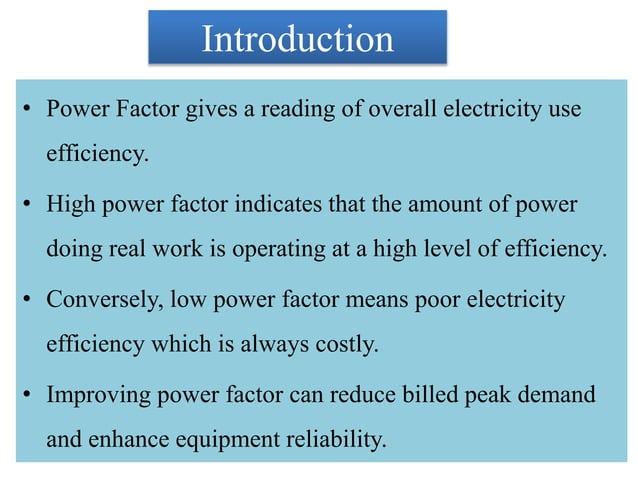 Power factor | PPT