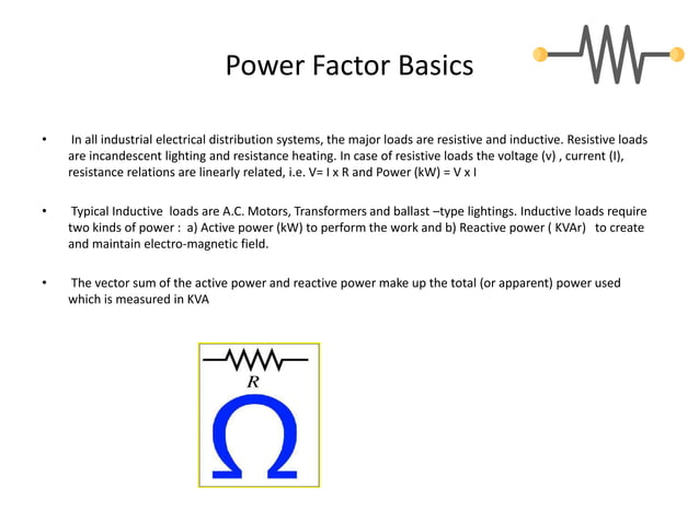Power Factor : Basics and Benefits of Improvement | PDF