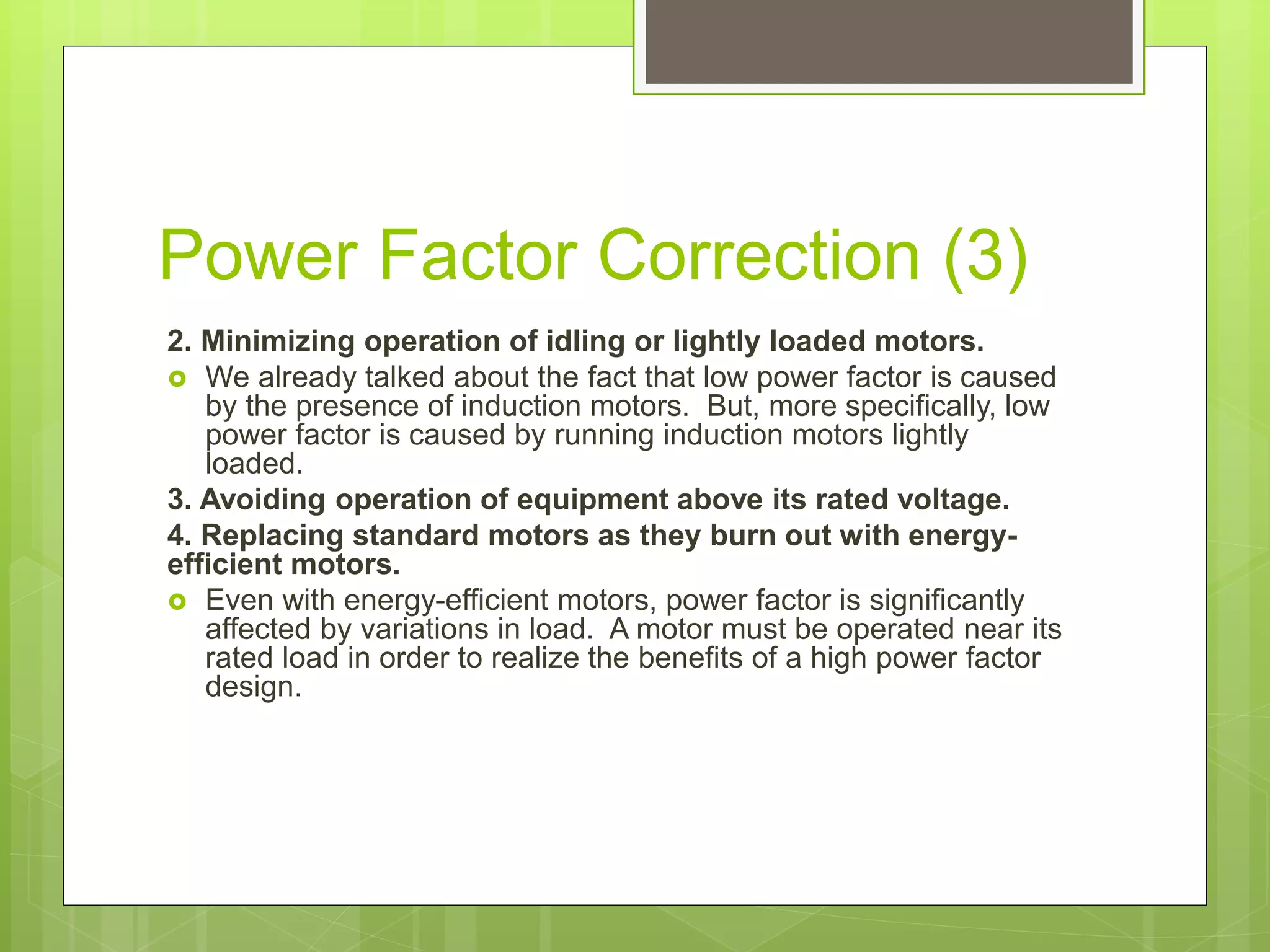 Power factor and its importance | PPTX