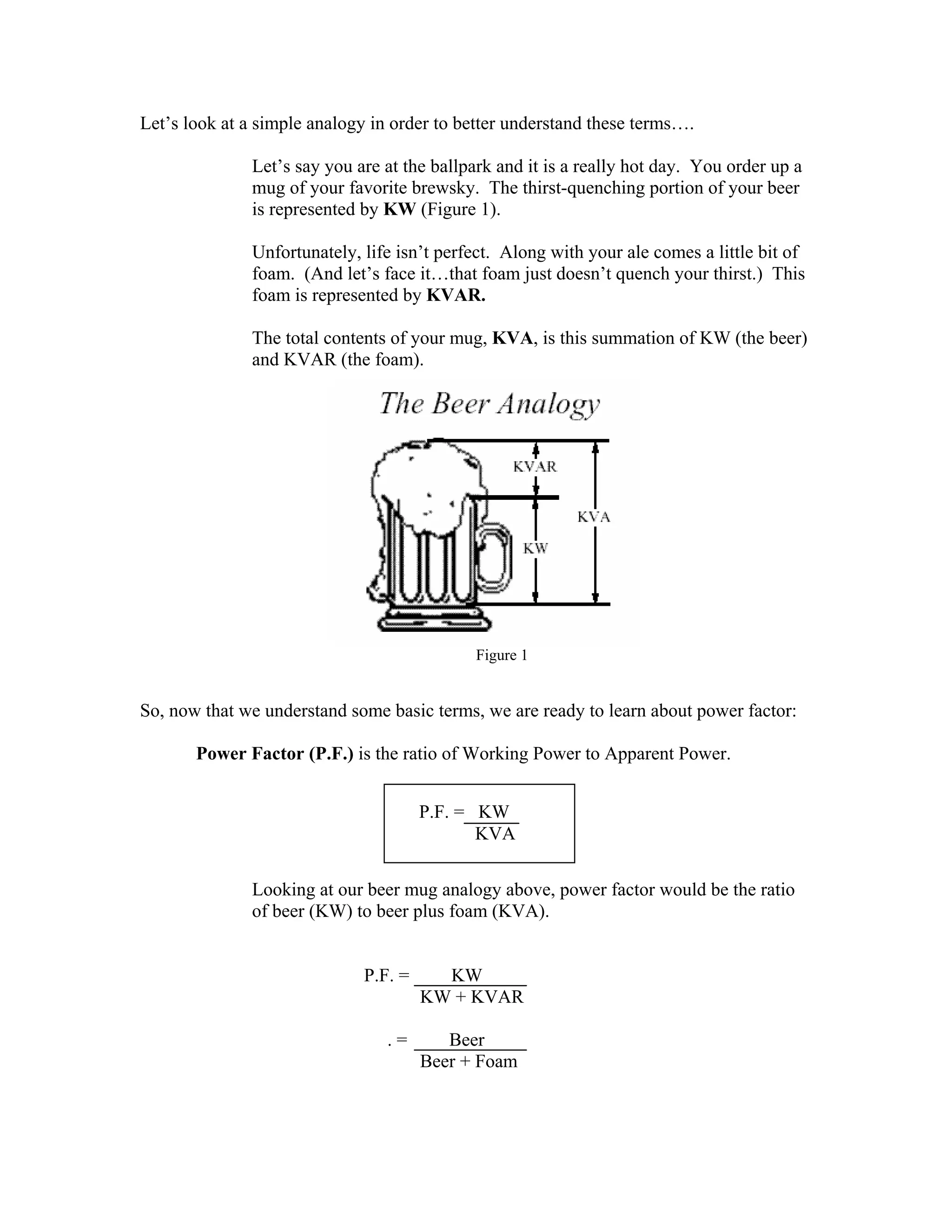 Power Factor Basics | PDF