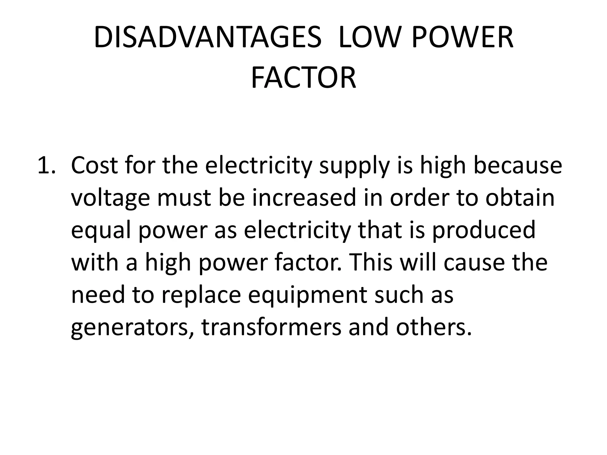 Power factor correction | PPTX