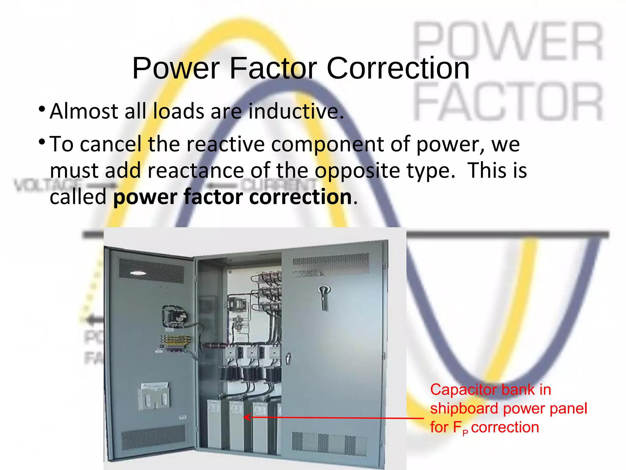 Power factor correction | PPT