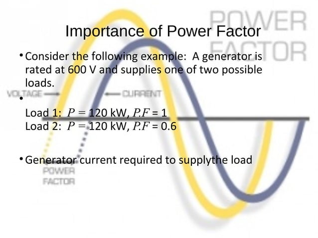 Power factor correction | PPT | Home Utilities | Personal Finance