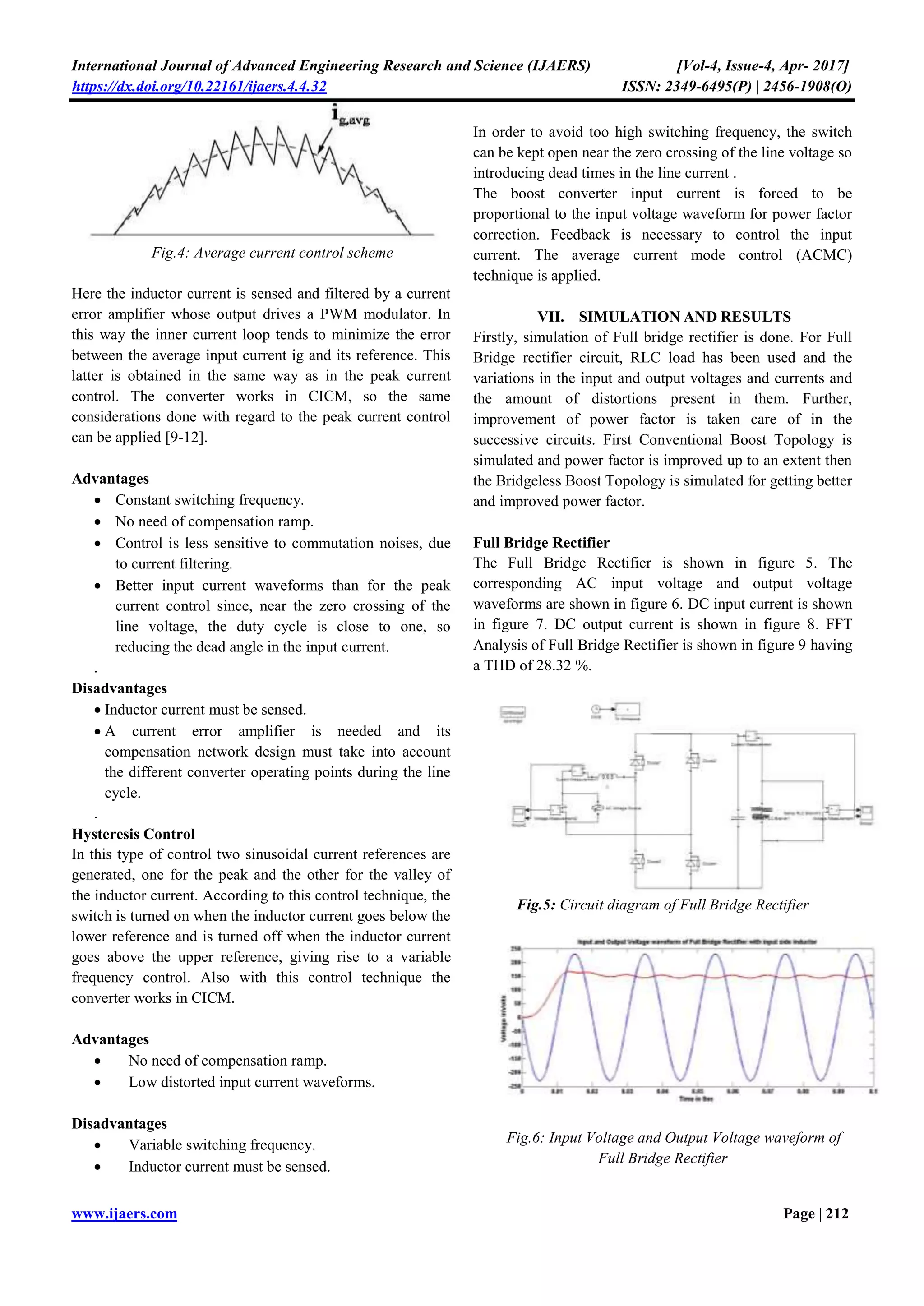 Power Factor Correction Using Bridgeless Boost Topology Pdf Home Appliances Home And Garden