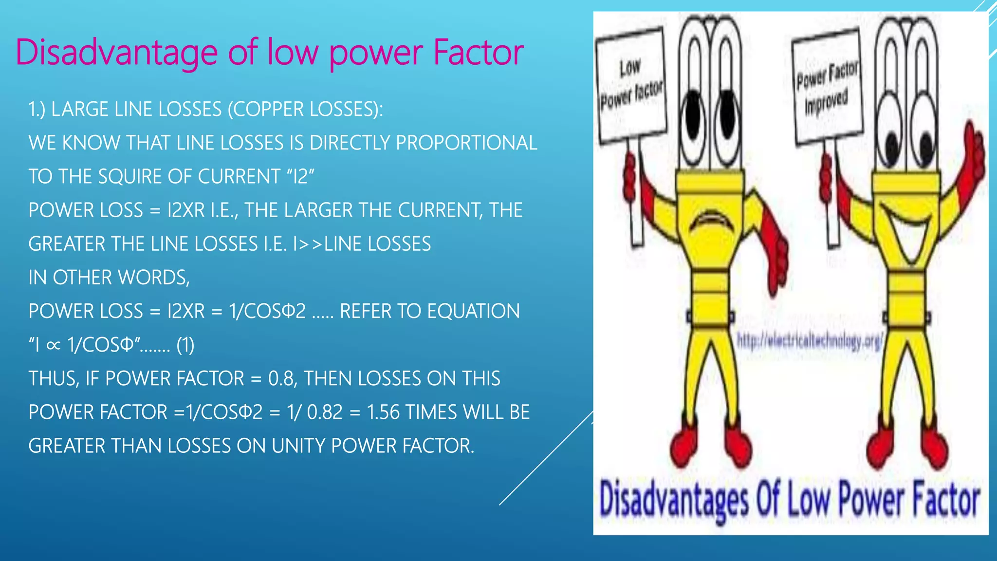 Power factor improvement | PPTX