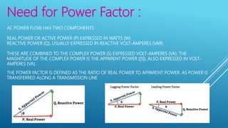 Power factor improvement | PPTX