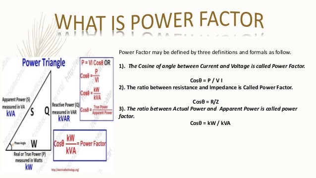 Power factor improvement