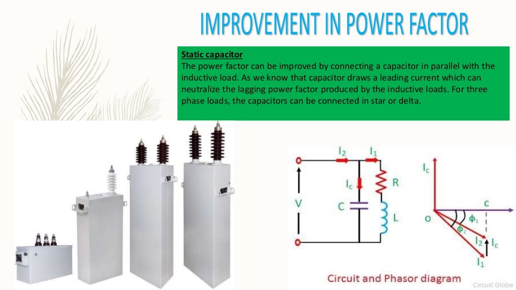 Power factor improvement