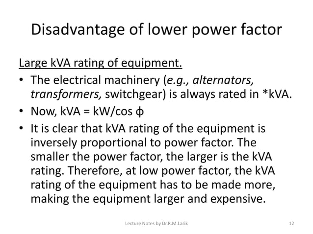 Power factor improvement | PDF | Home Utilities | Personal Finance