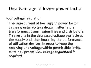 Power factor improvement | PDF
