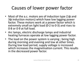 Power factor improvement | PDF