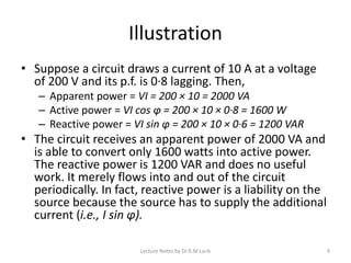 Power factor improvement | PDF